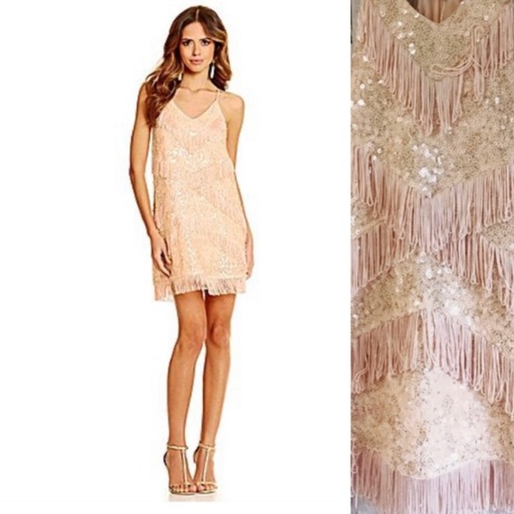 Gianni Bini | Dresses | Nwt Gianni Bini Maritza Blush Pink Sequin ...
